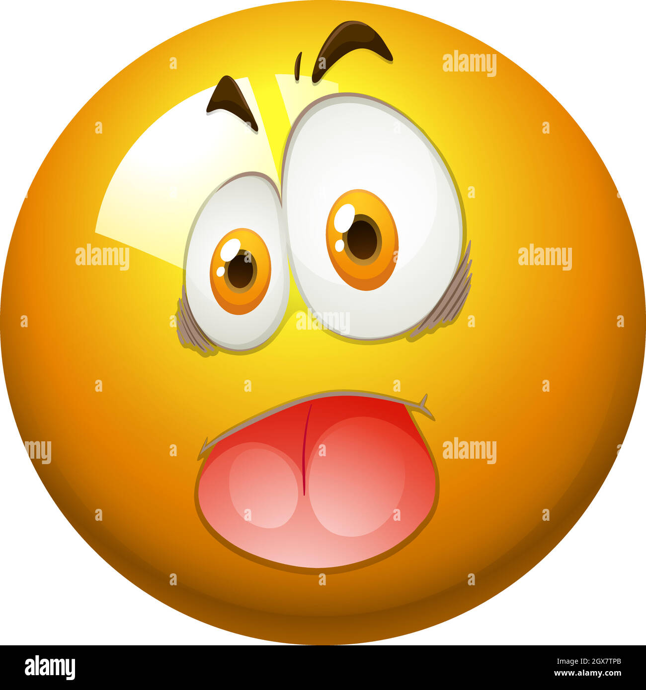 Funny faces ball Stock Vector Images - Alamy