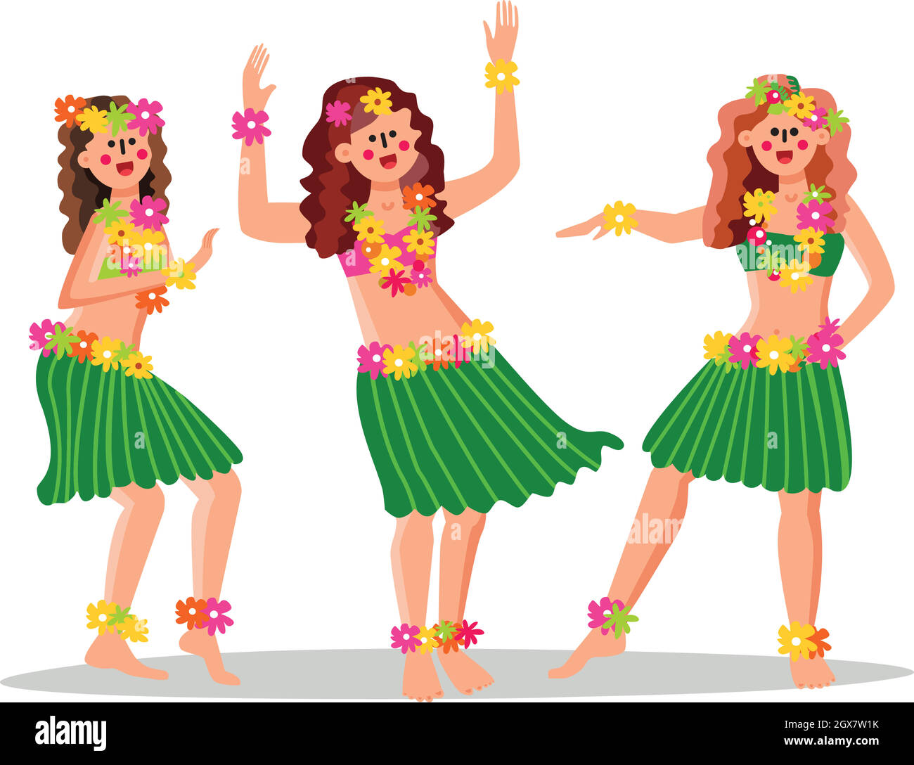 Funny Girls Dancing Together