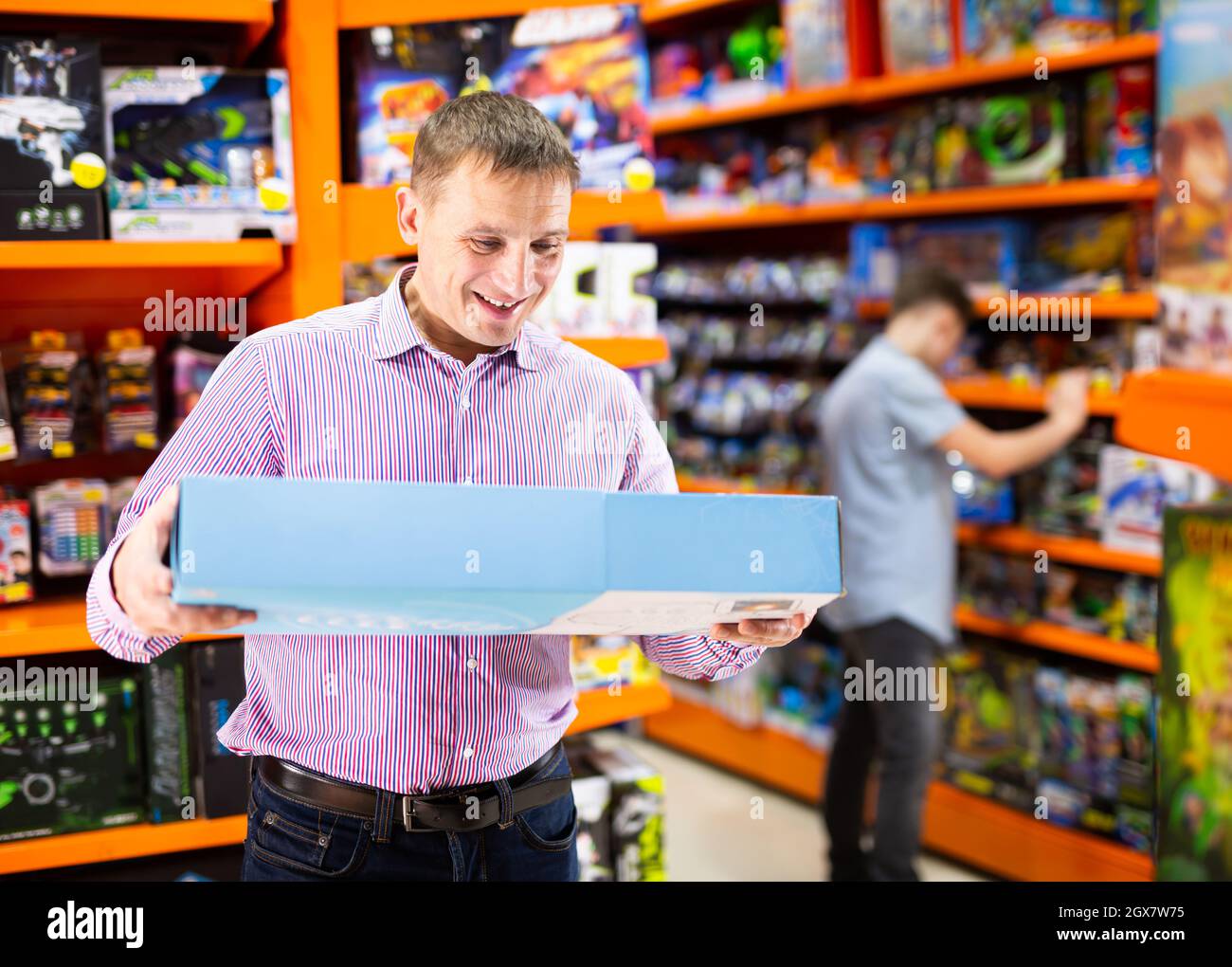 Toys shelves adult hi-res stock photography and images - Alamy