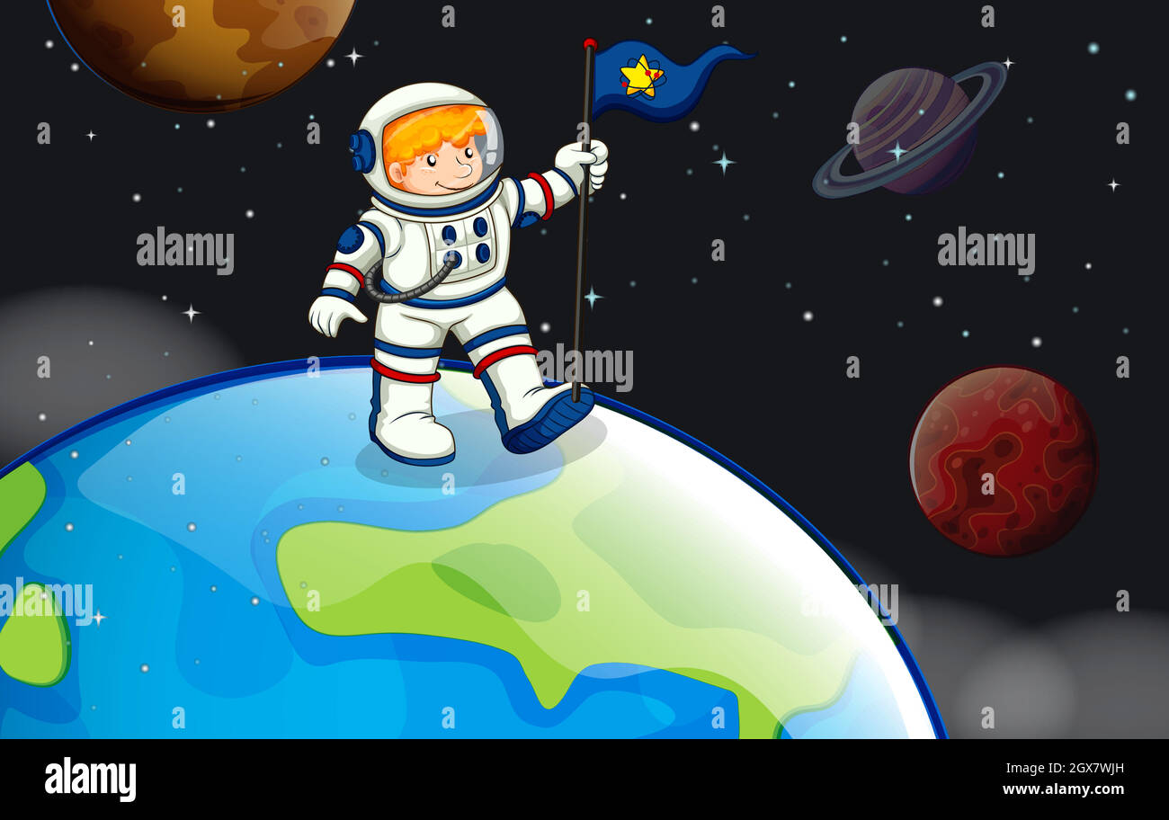 Planetary body Stock Vector Images - Alamy