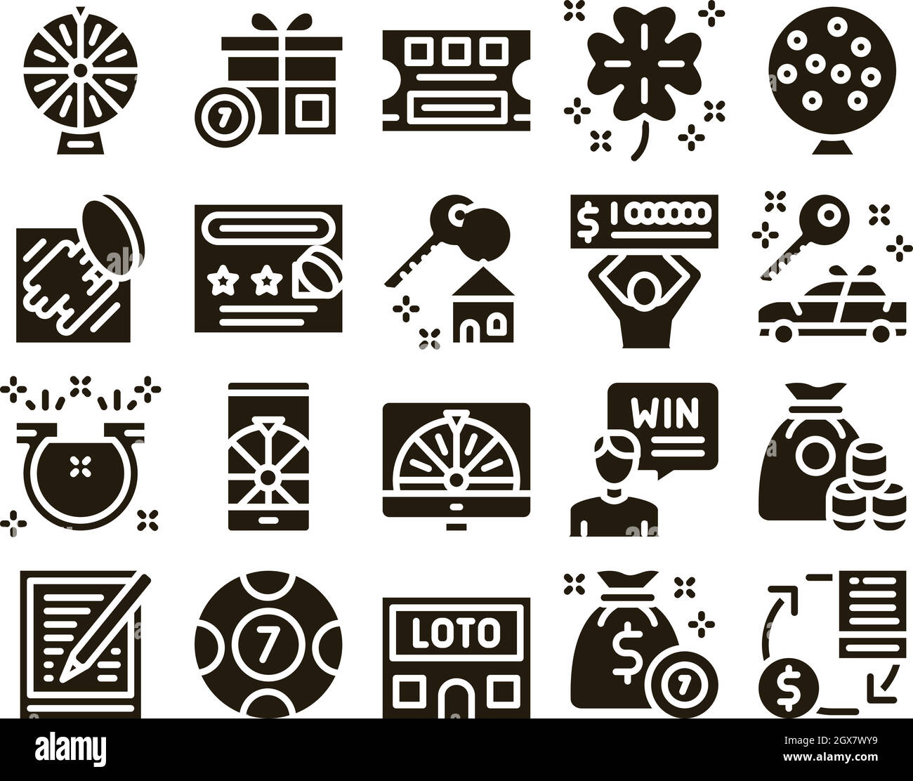 Set of game illustrations hi-res stock photography and images - Alamy