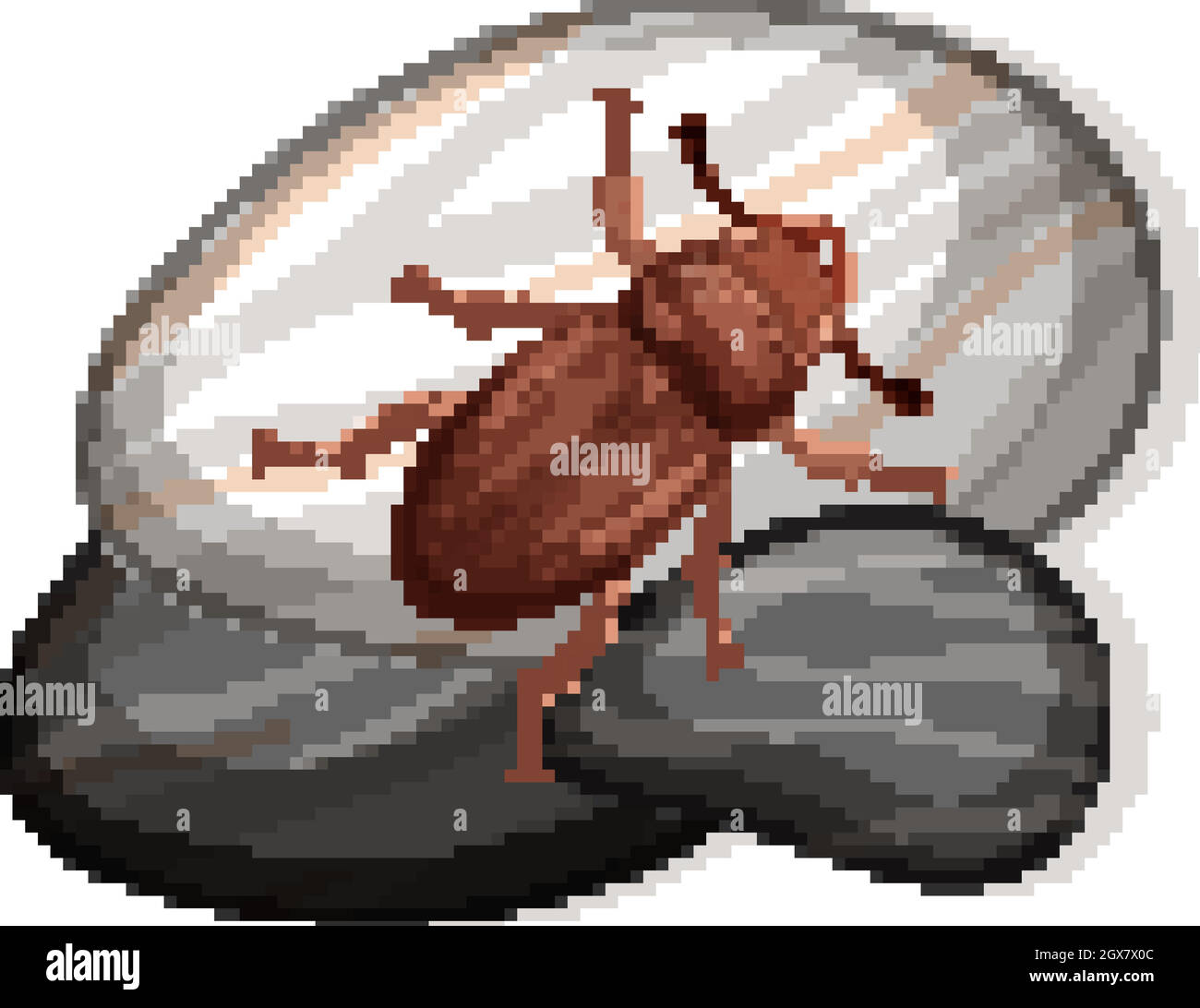 View on natural stone Stock Vector Images - Alamy