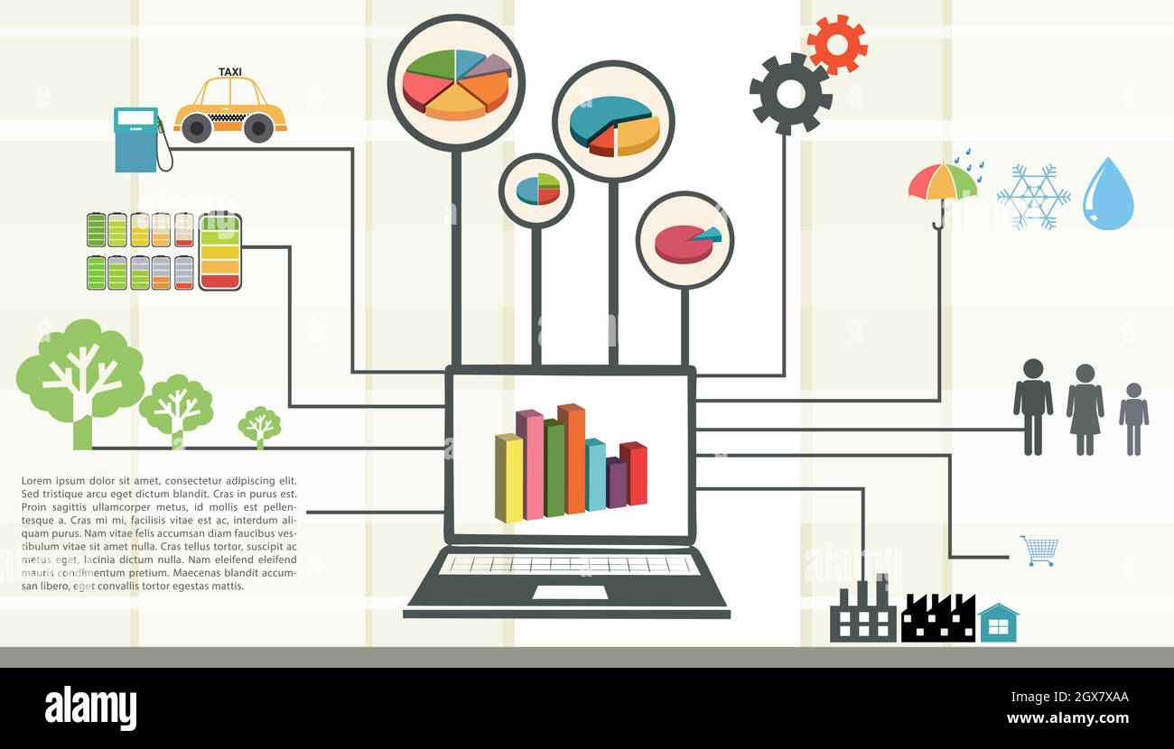 An infographics of the fuel consumption Stock Vector Image & Art - Alamy