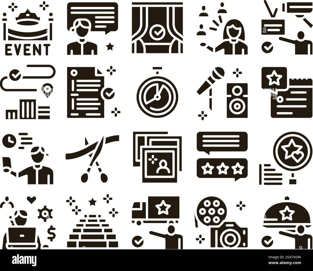 Event planning Stock Vector Images - Alamy