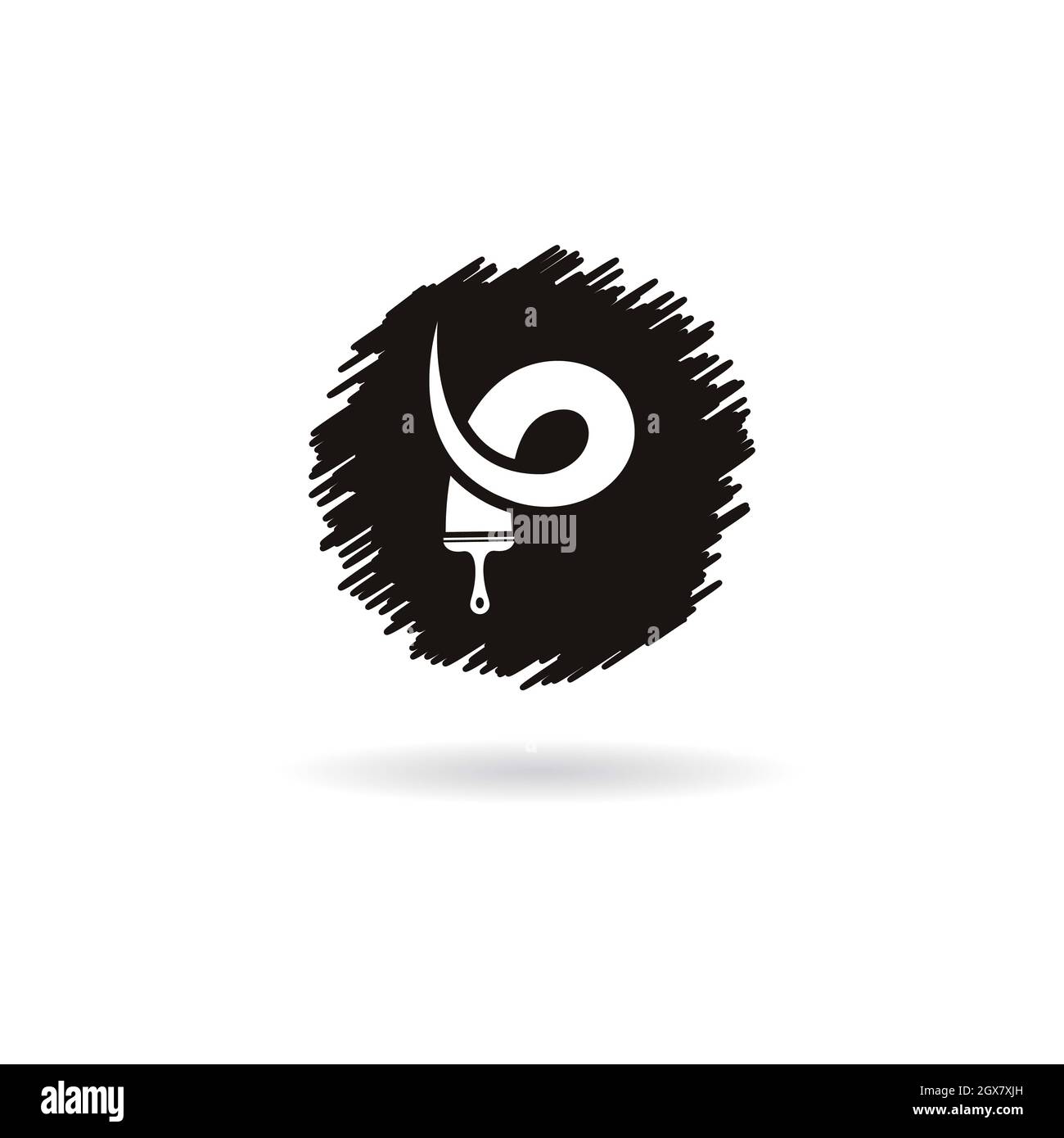 Painter logo hi-res stock photography and images - Alamy