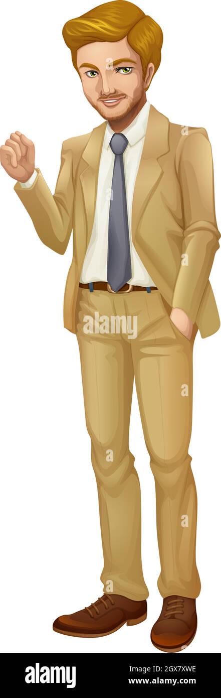 Serious employer Stock Vector Images - Alamy