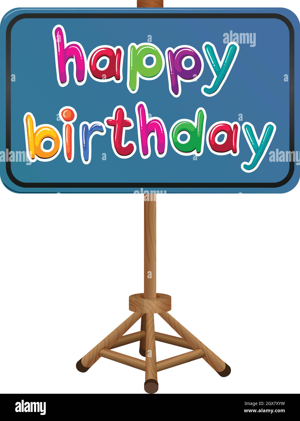 Birthday signage hi-res stock photography and images - Alamy