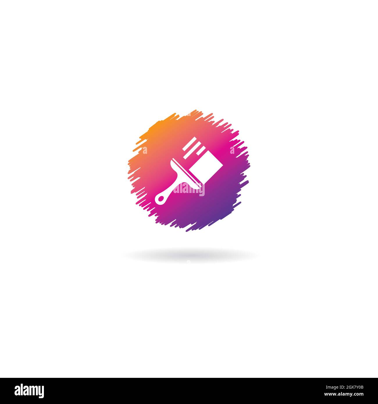 Painter logo hi-res stock photography and images - Alamy