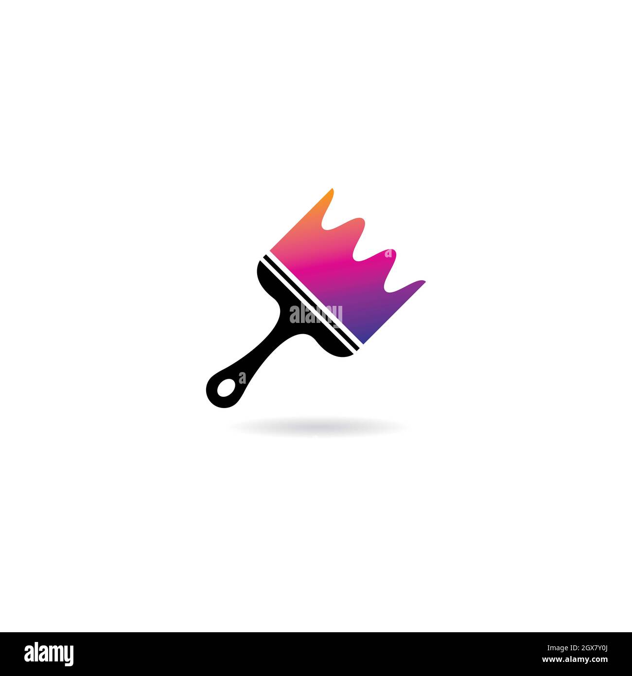 Painter logo hi-res stock photography and images - Alamy