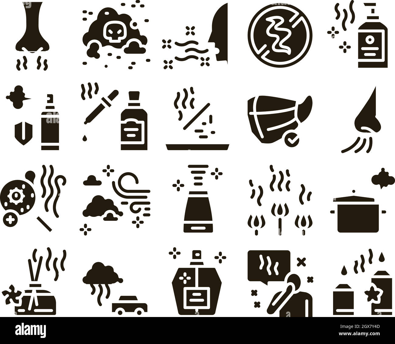 Perfume allergy Stock Vector Images - Alamy