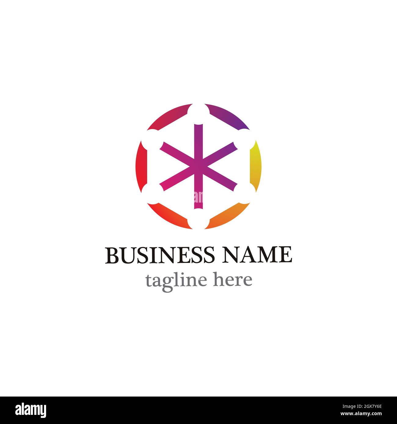 Microchip line technology symbol Cut Out Stock Images & Pictures - Alamy