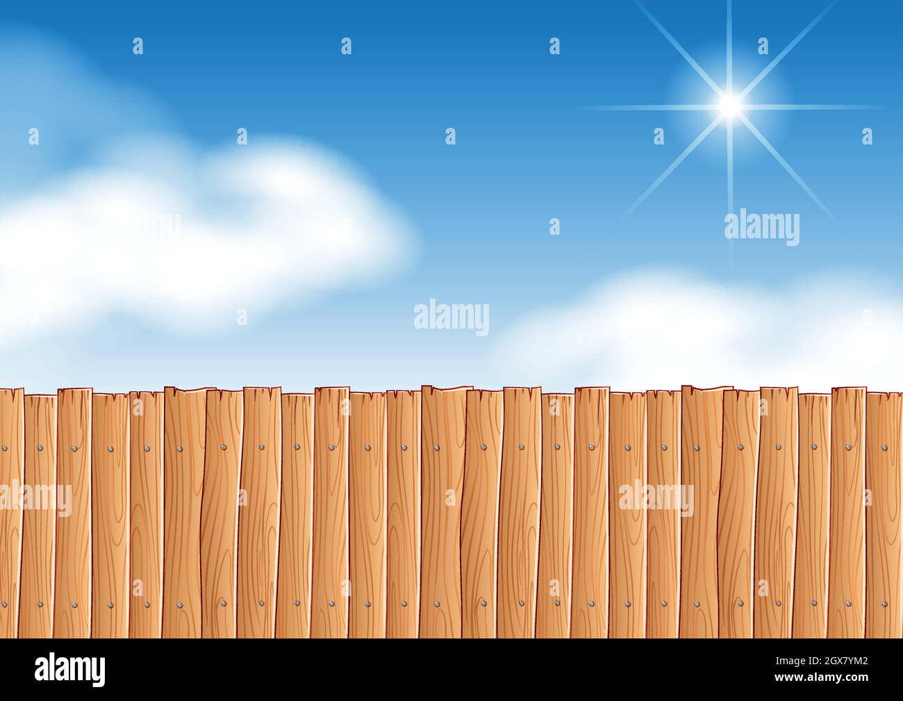 Daytime outdoor background Stock Vector Images - Alamy