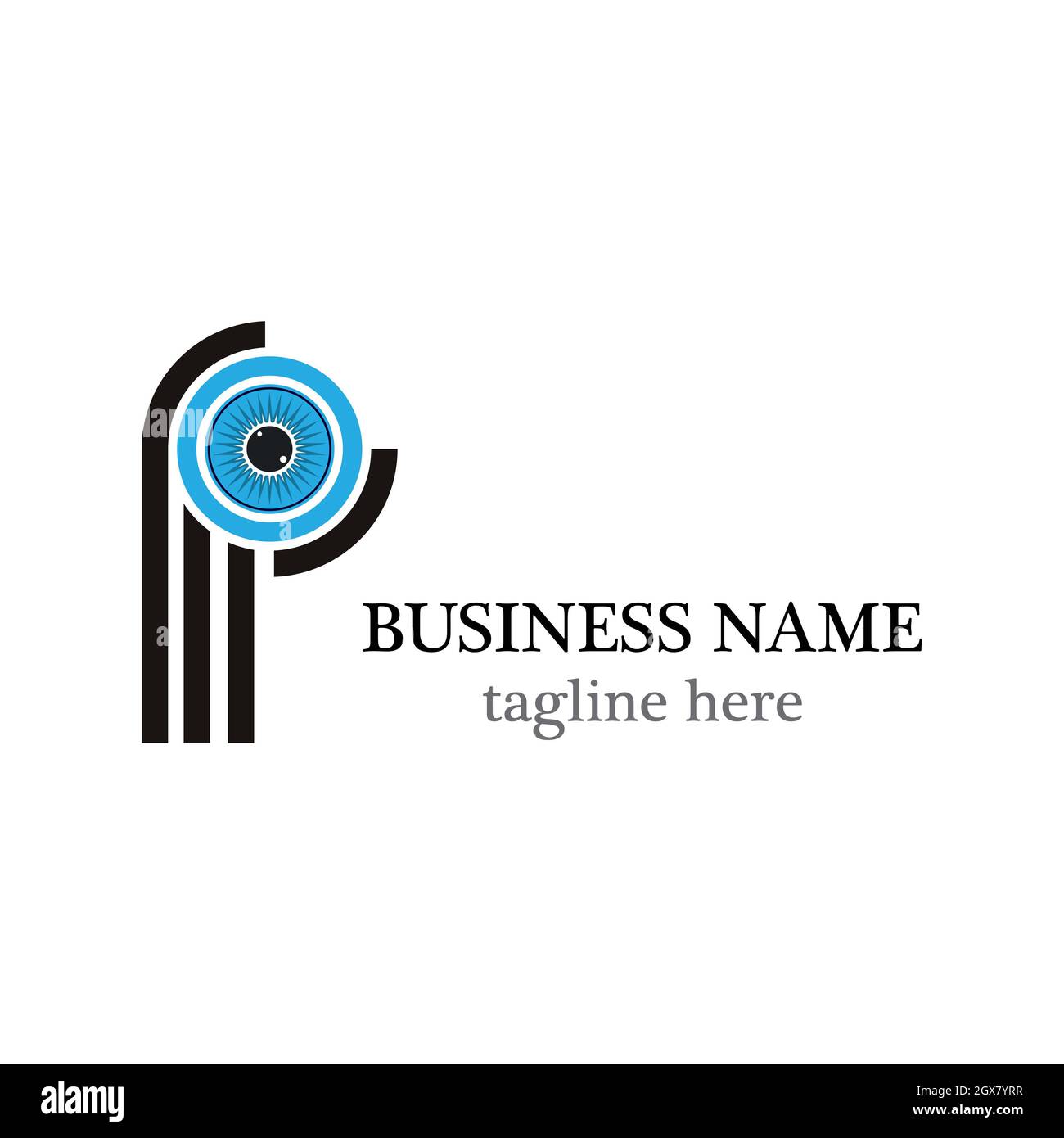 Eye care logo hi-res stock photography and images - Alamy