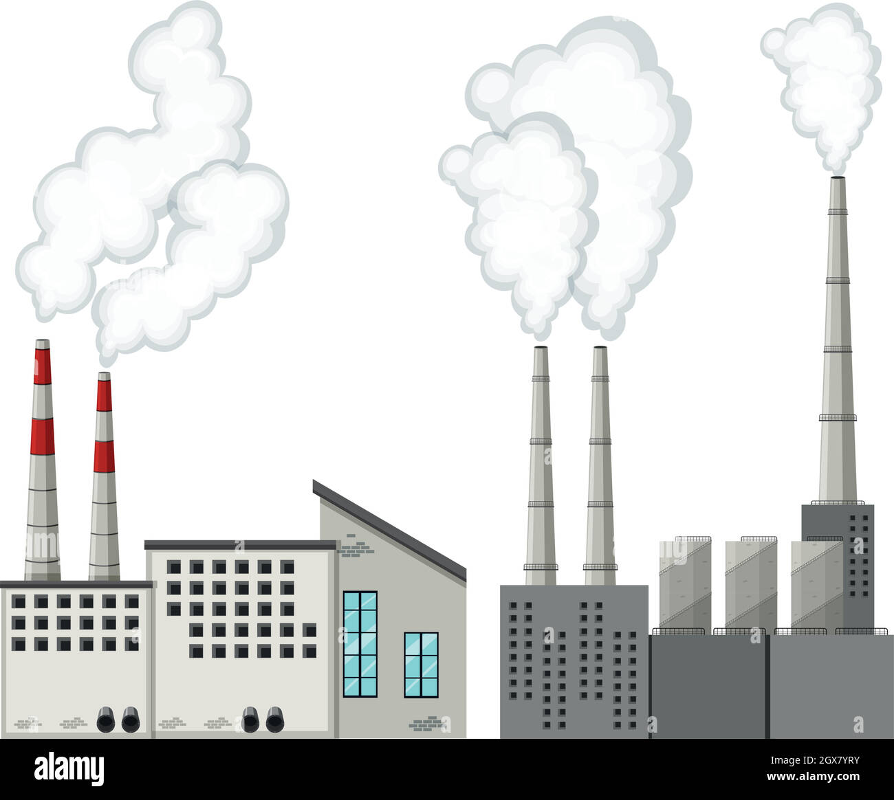 Chimney chimneys Stock Vector Images - Alamy