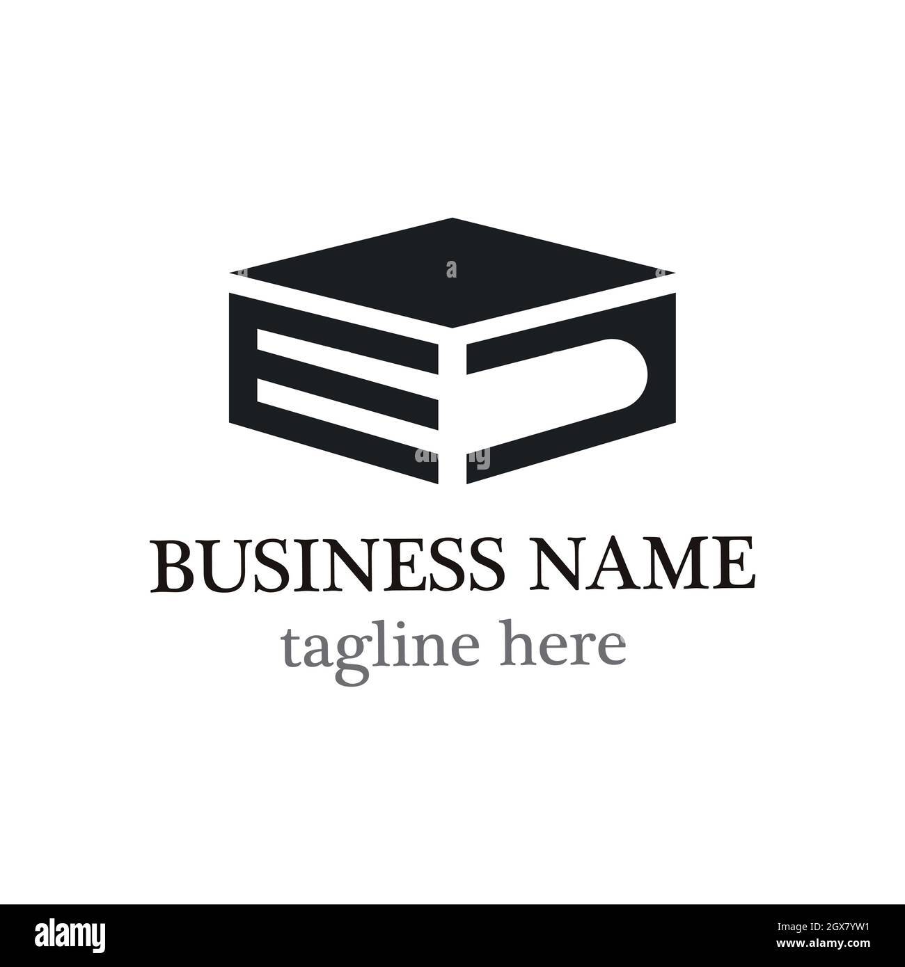 Geometric hotel logo hi-res stock photography and images - Alamy