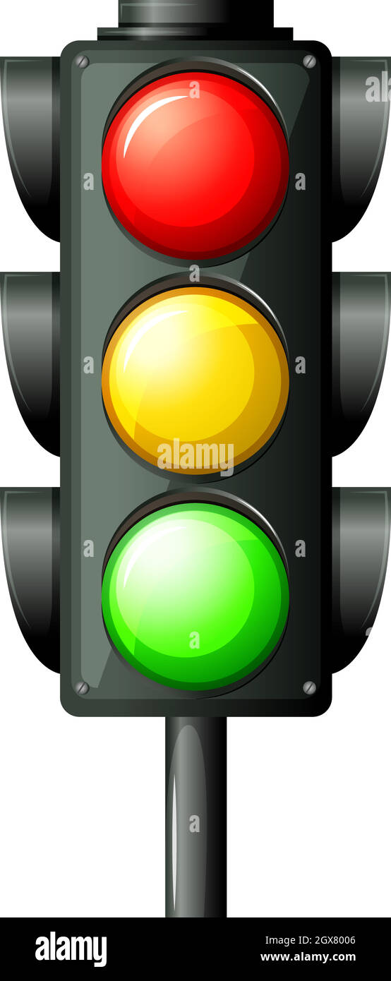 Traffic signal signals red Stock Vector Images - Alamy