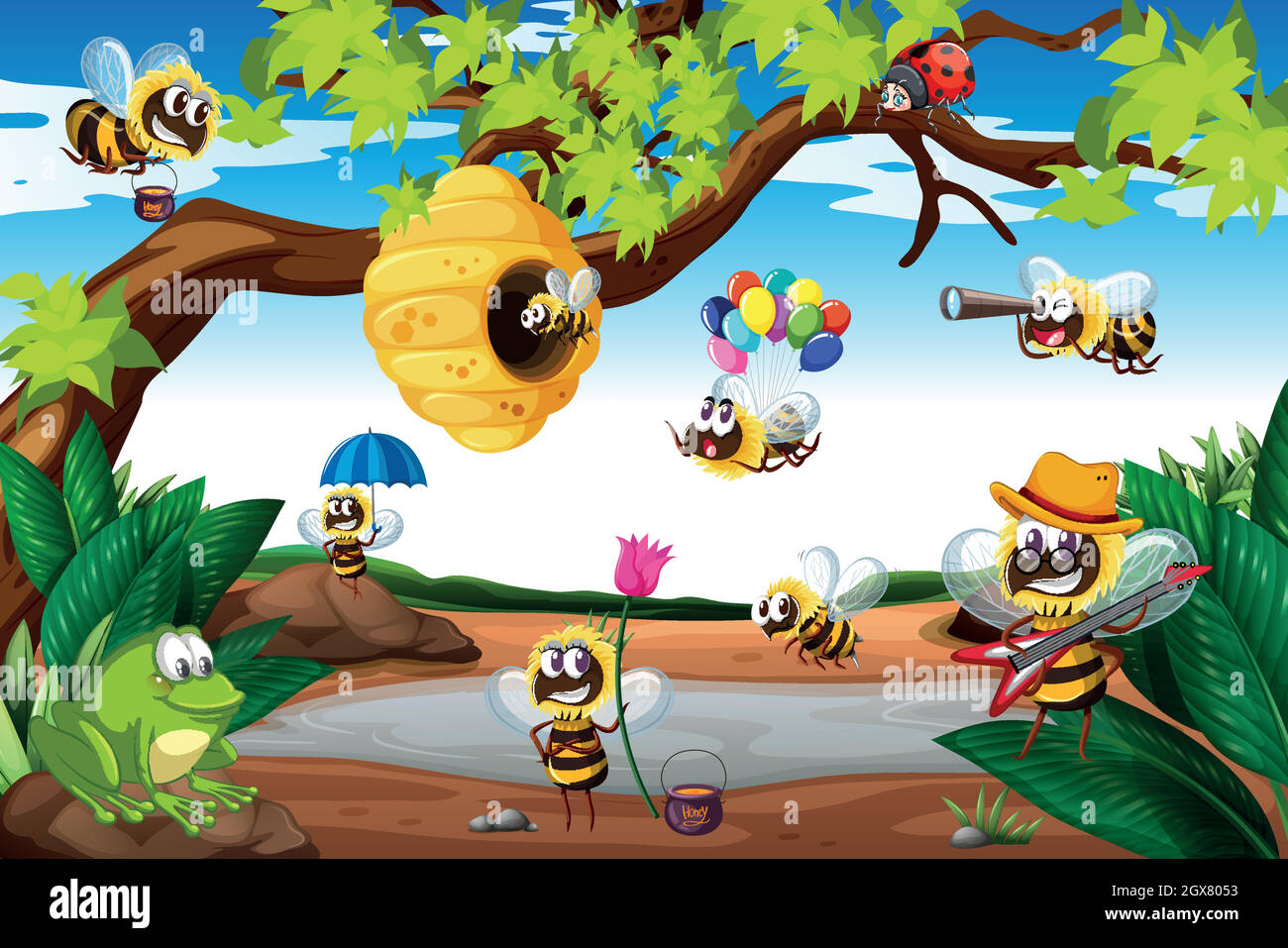 Flying around tree hi-res stock photography and images - Alamy