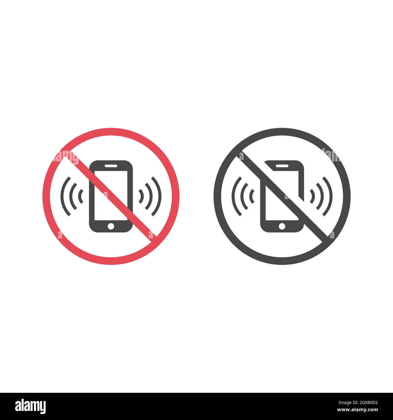 No phones ringing red prohibition sign Stock Vector Image & Art - Alamy No phones ringing red prohibition sign Stock Vector Image & Art - Alamy