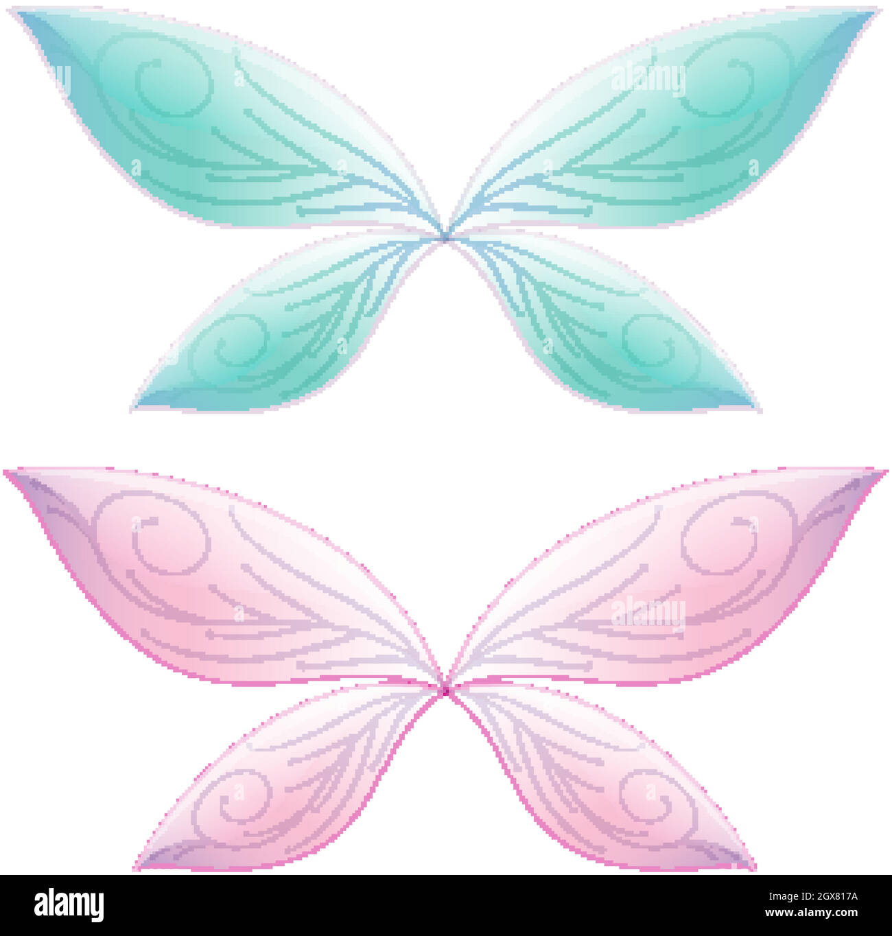 Butterfly in nature on Stock Vector Images - Alamy