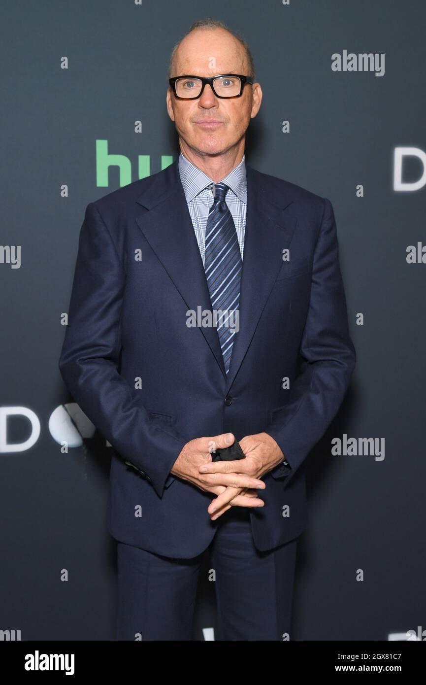 New York, USA. 04th Oct, 2021. Actor Michael Keaton attends the Hulu ...