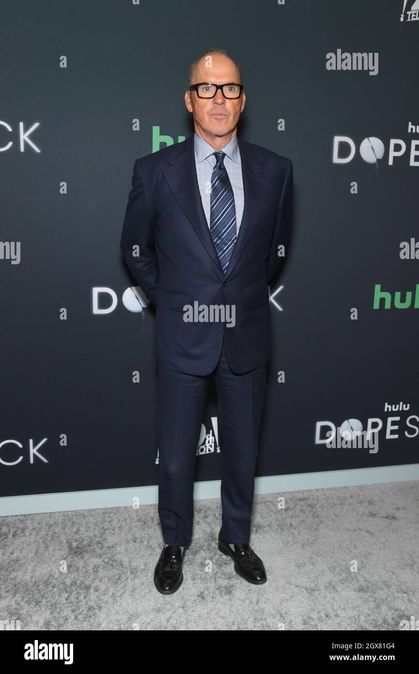 Actor Michael Keaton attends the Hulu Original Series "Dopesick ...