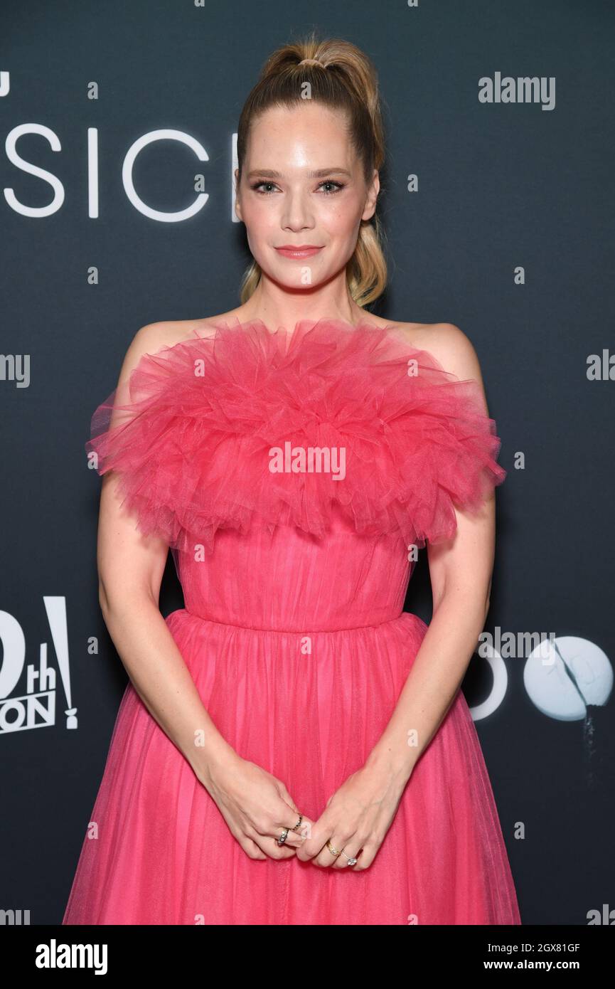 Actress Caitlin Mehner attends the Hulu Original Series "Dopesick ...