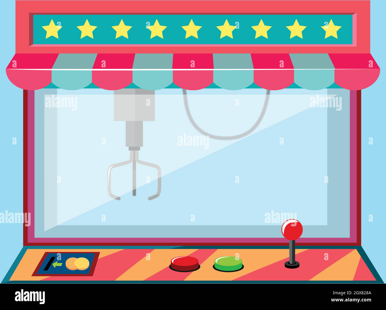 A claw crane machine game Stock Vector Image & Art - Alamy