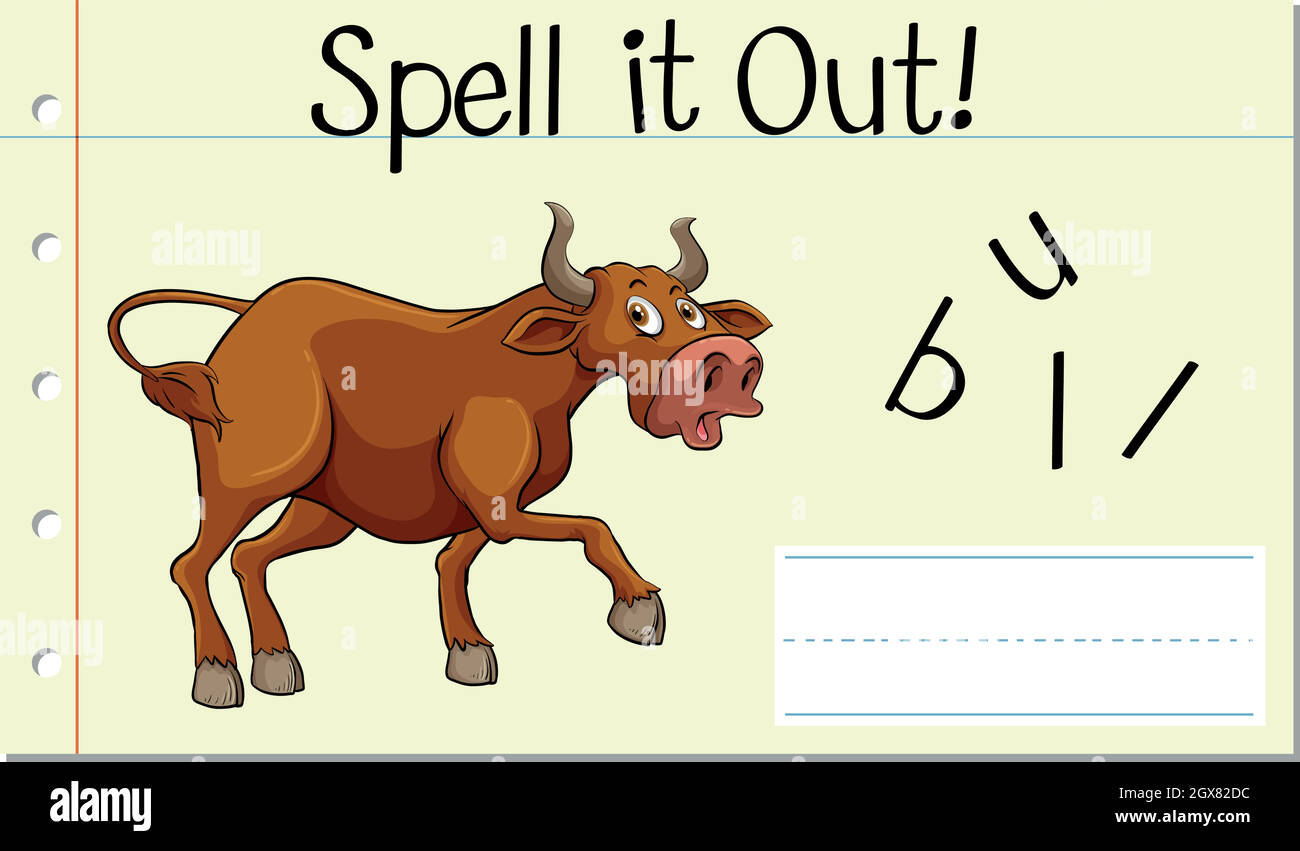 Bull image Stock Vector Images - Alamy