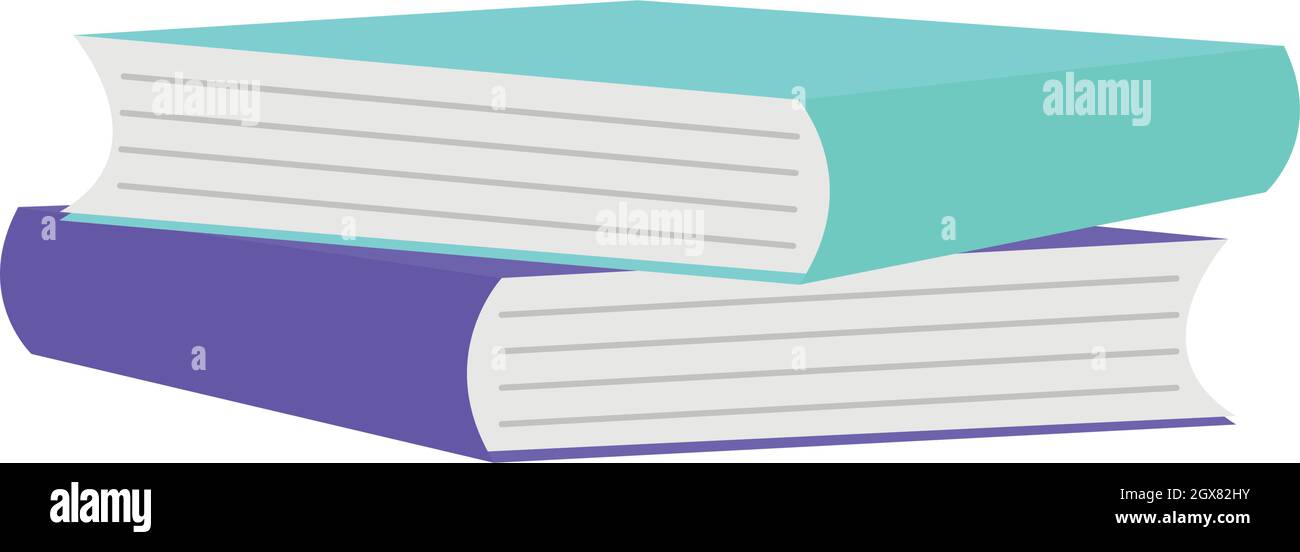 books stacks on white background Stock Vector Image & Art - Alamy