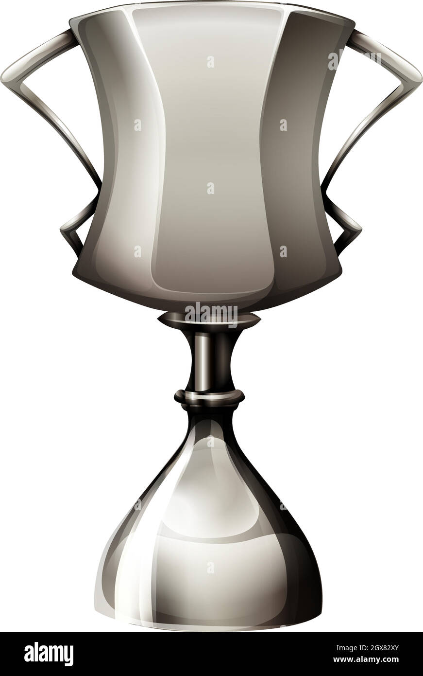 Trophy made of silver Stock Vector Image & Art - Alamy