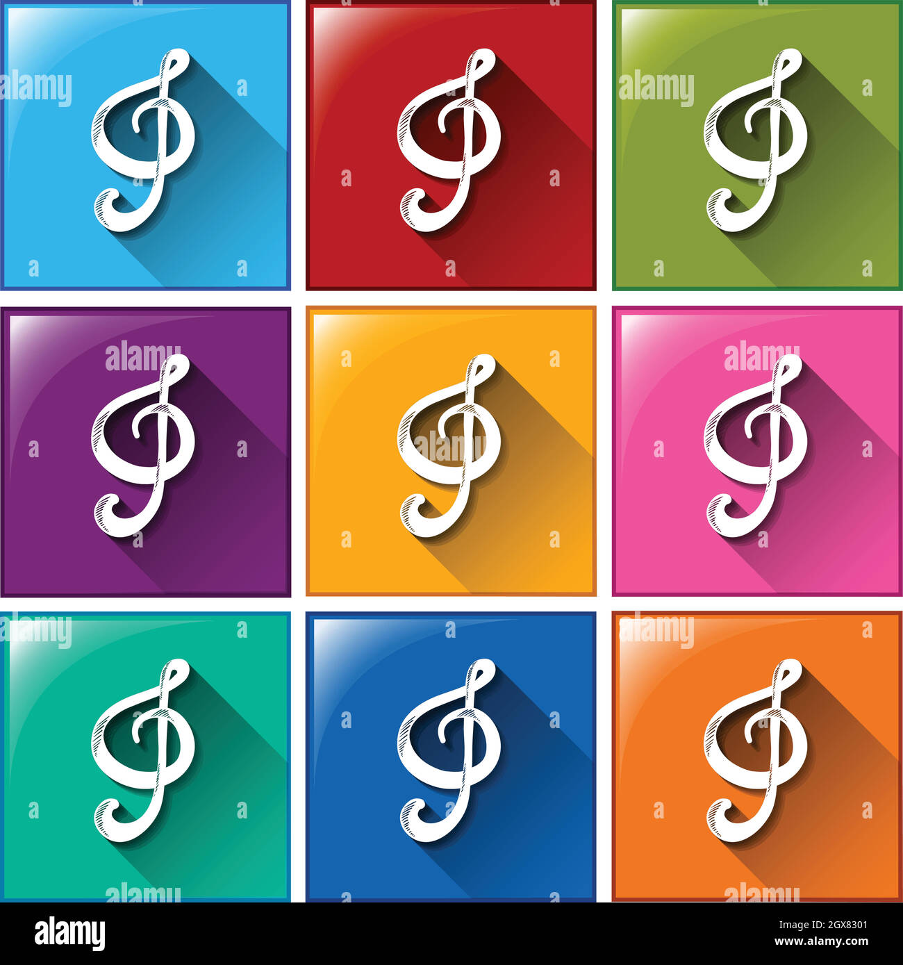 G clef hi-res stock photography and images - Alamy