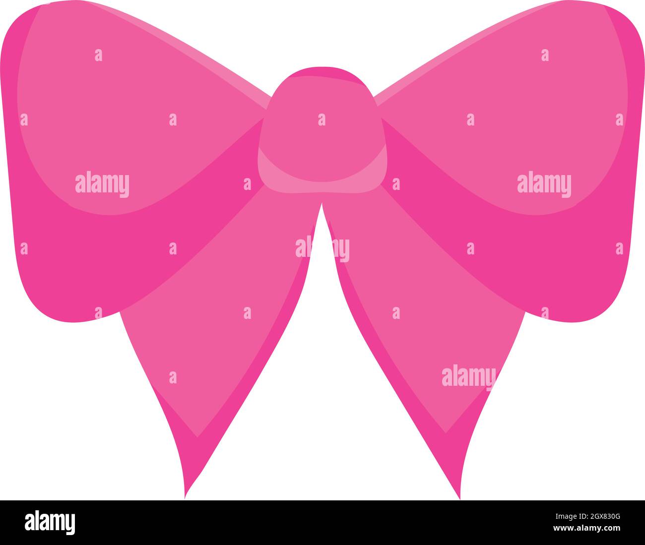 pink bow icon on white background Stock Vector Image & Art - Alamy