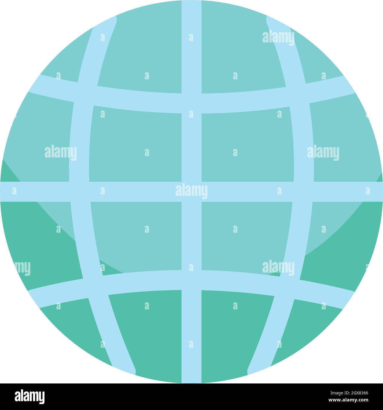 global sphere icon on white background Stock Vector Image & Art - Alamy