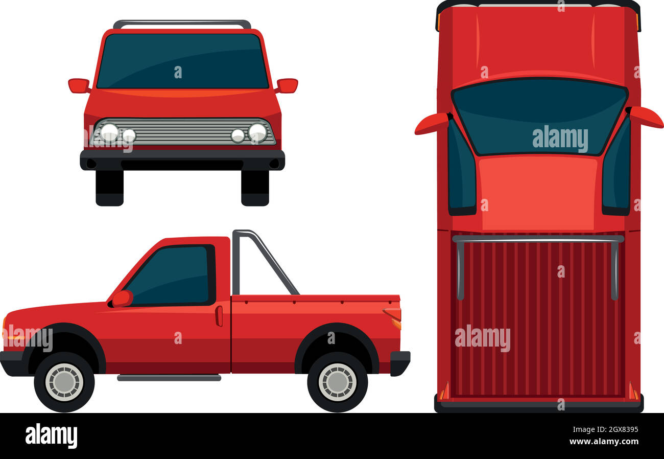 A red vehicle Stock Vector Image & Art - Alamy