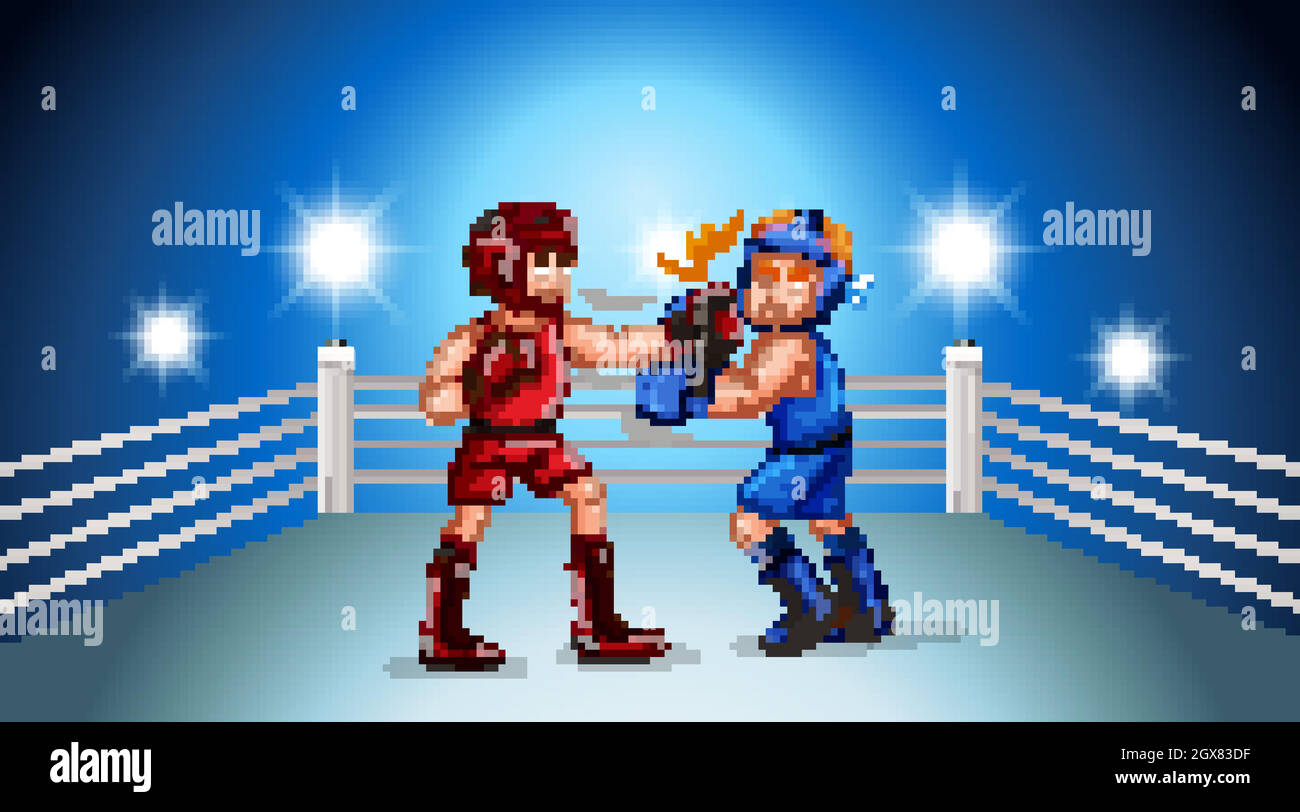 Female boxing fun hi-res stock photography and images - Alamy