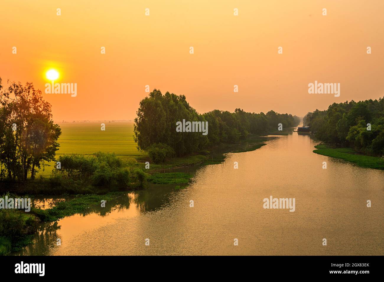 Tributary canal hi-res stock photography and images - Alamy