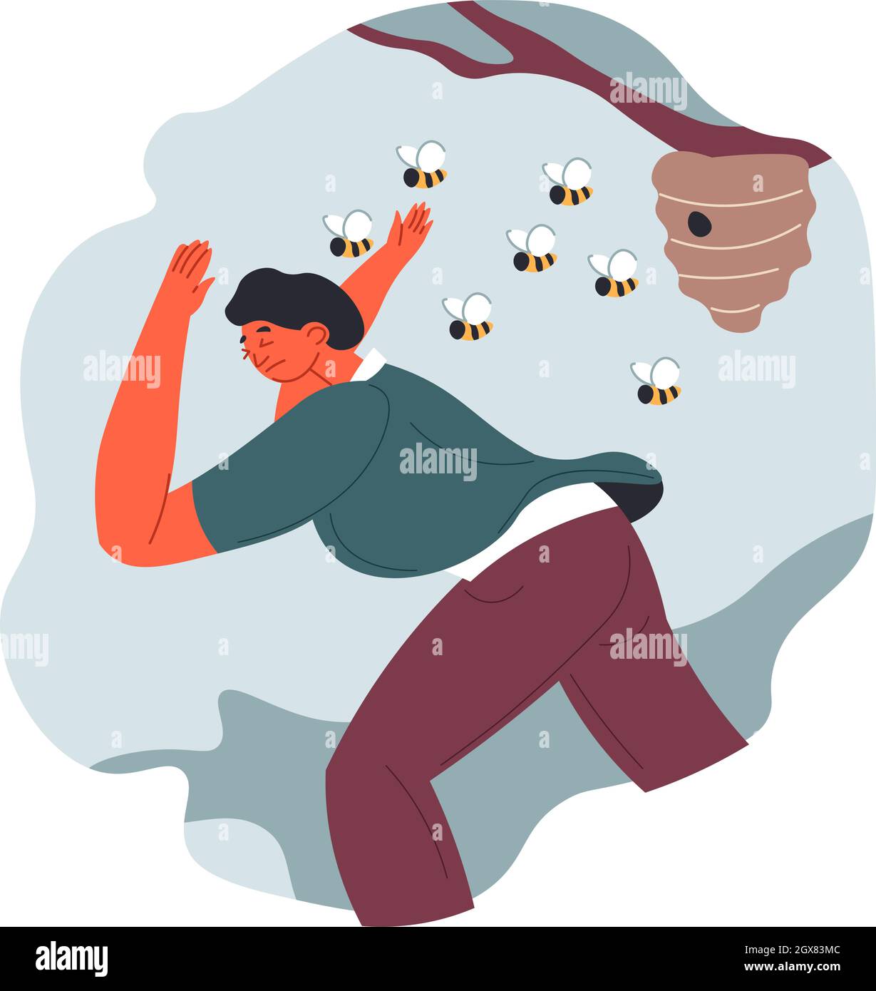 Apiphobia Stock Vector Images - Alamy