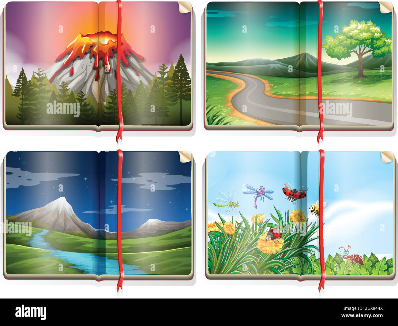 Picture book landscapes hi-res stock photography and images - Alamy