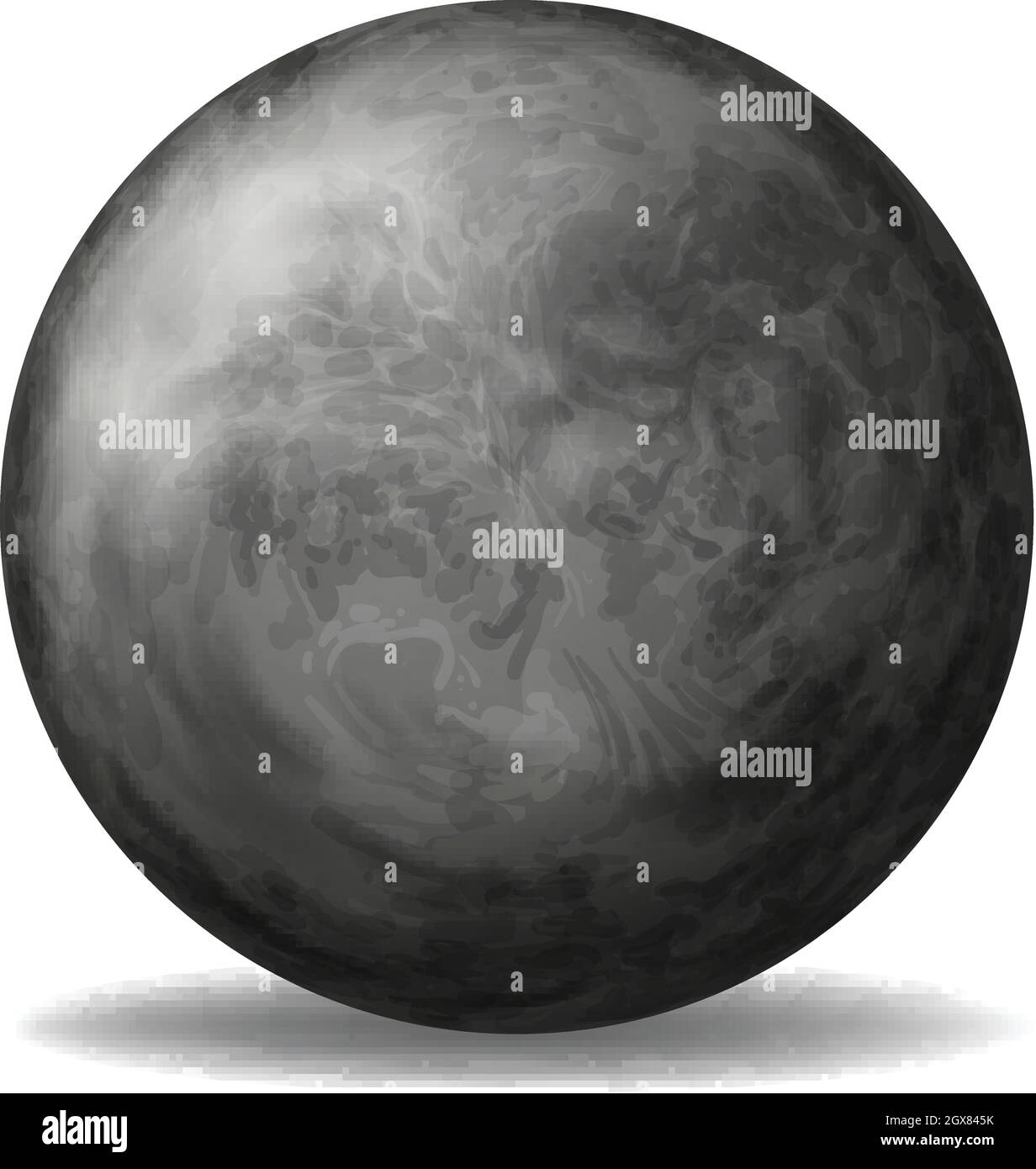 A gray round ball Stock Vector Image & Art - Alamy