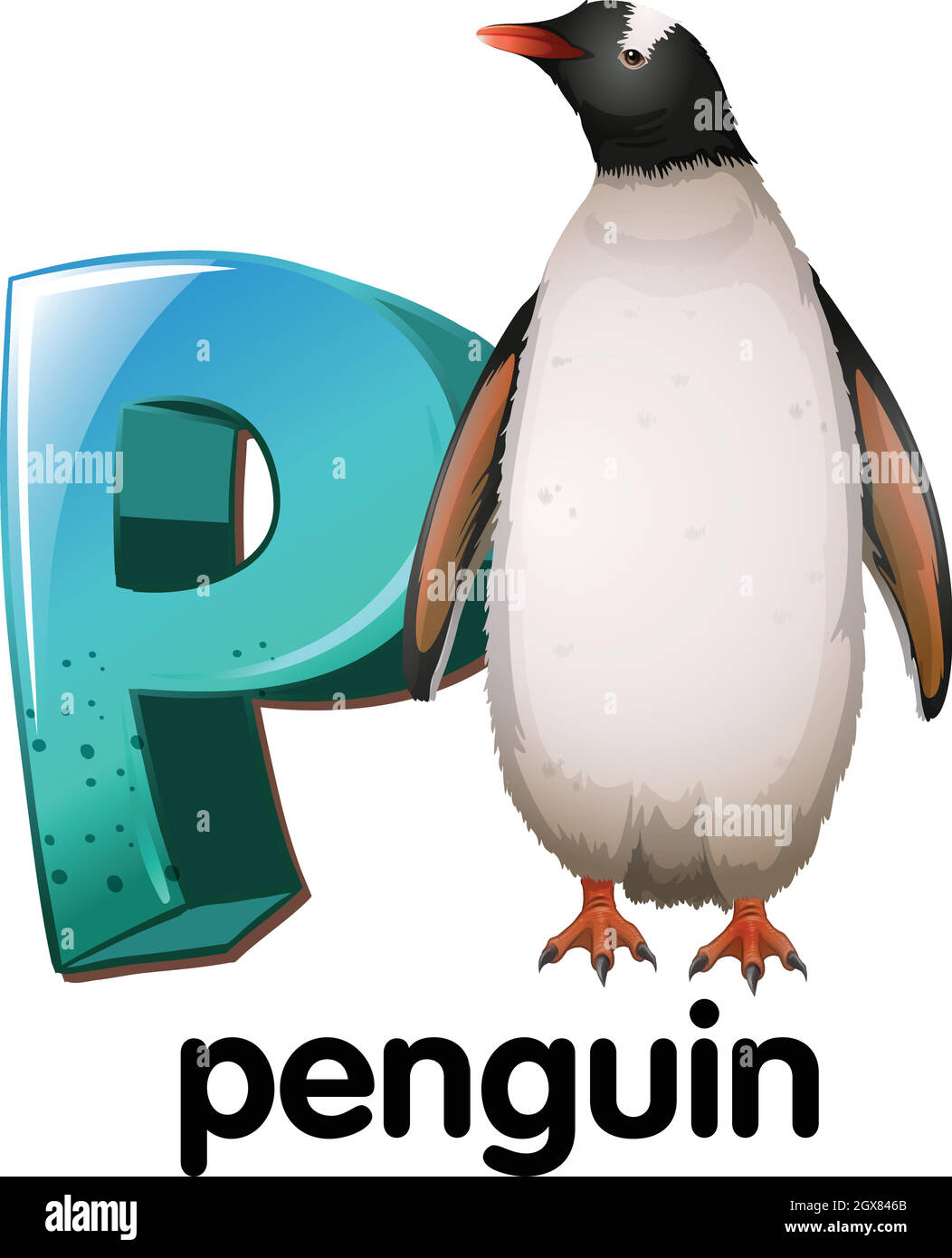 Penguin zone Stock Vector Images - Alamy