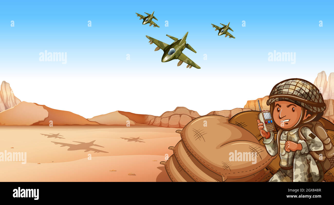 War zone Stock Vector Images - Alamy