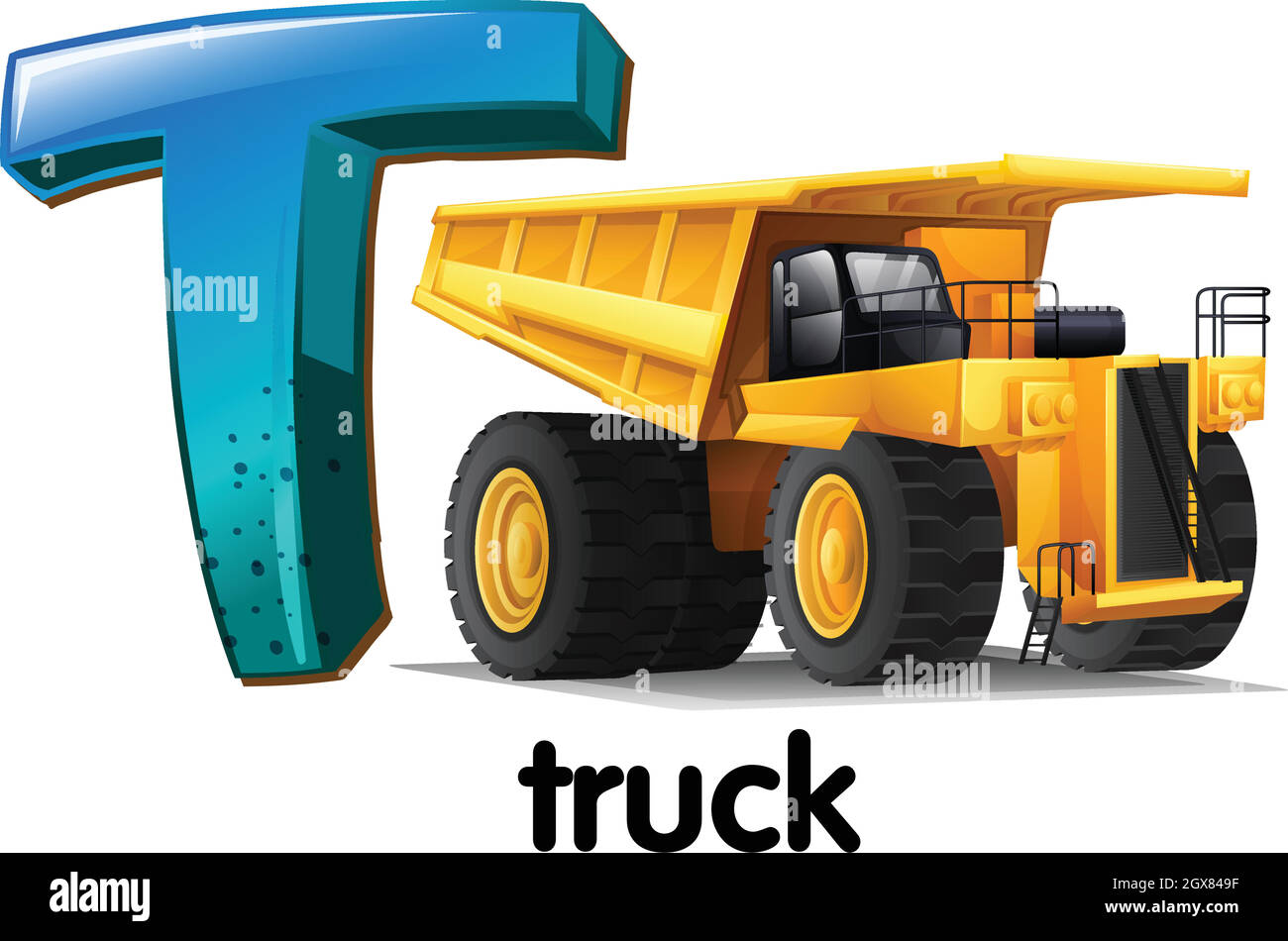 Large letter Stock Vector Images - Alamy