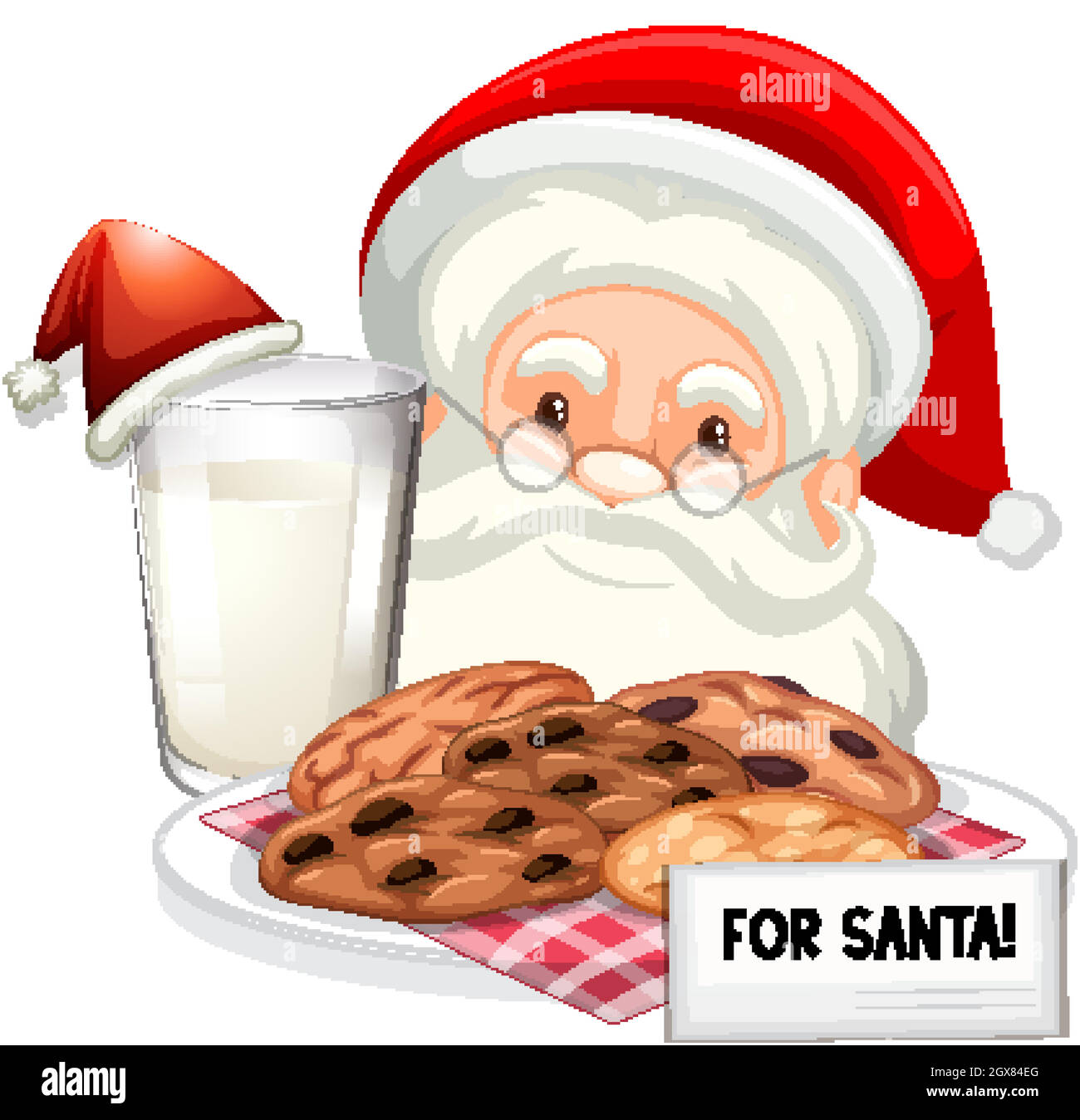 Cookies For Santa Clip Art