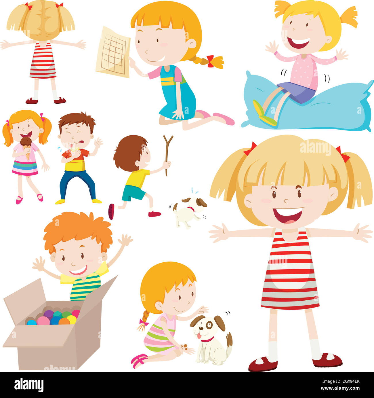 Such as student activities Stock Vector Images - Alamy