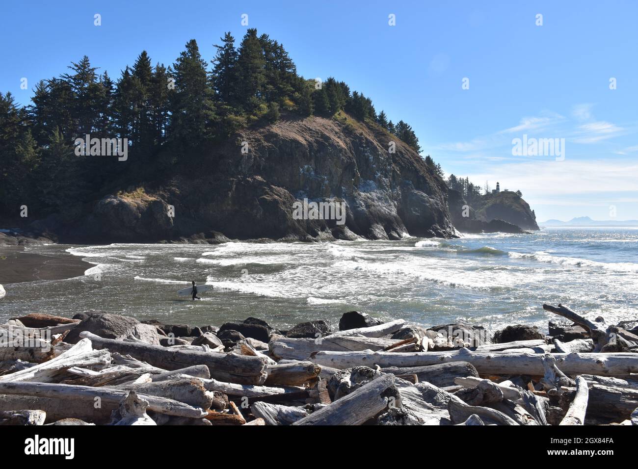 Waikiki Beach at Cape Disappointment State Park is popular with ...
