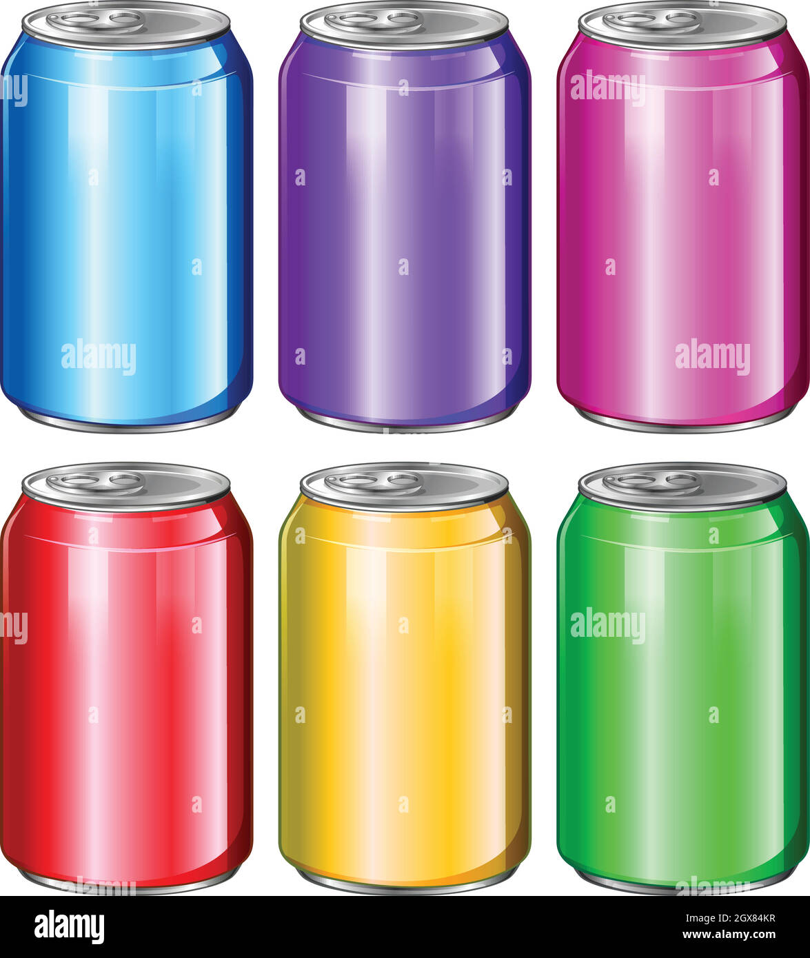 Red neon soda pop drink Stock Vector Images - Alamy