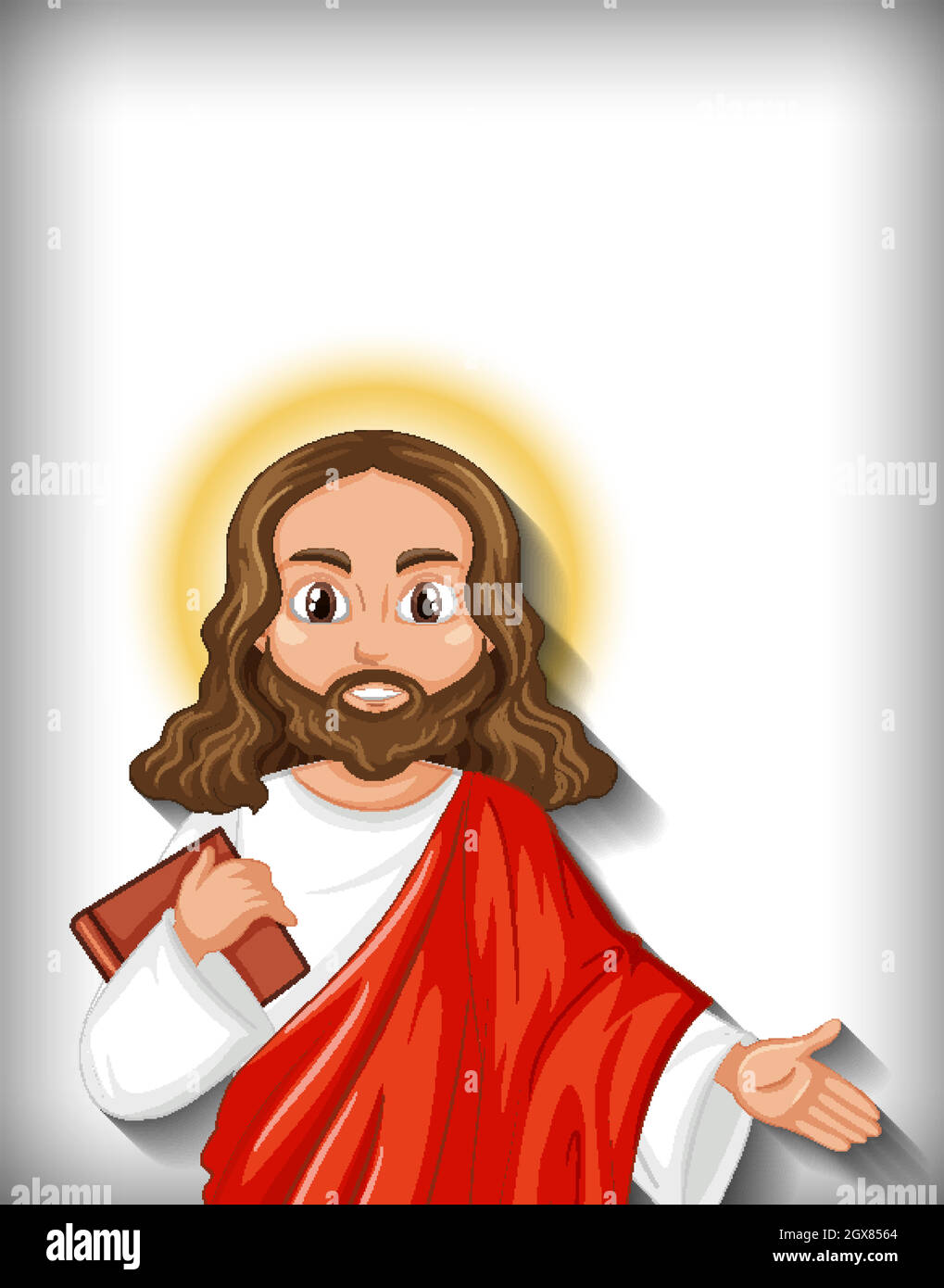 Isolated jesus cartoon character Stock Vector Image & Art - Alamy