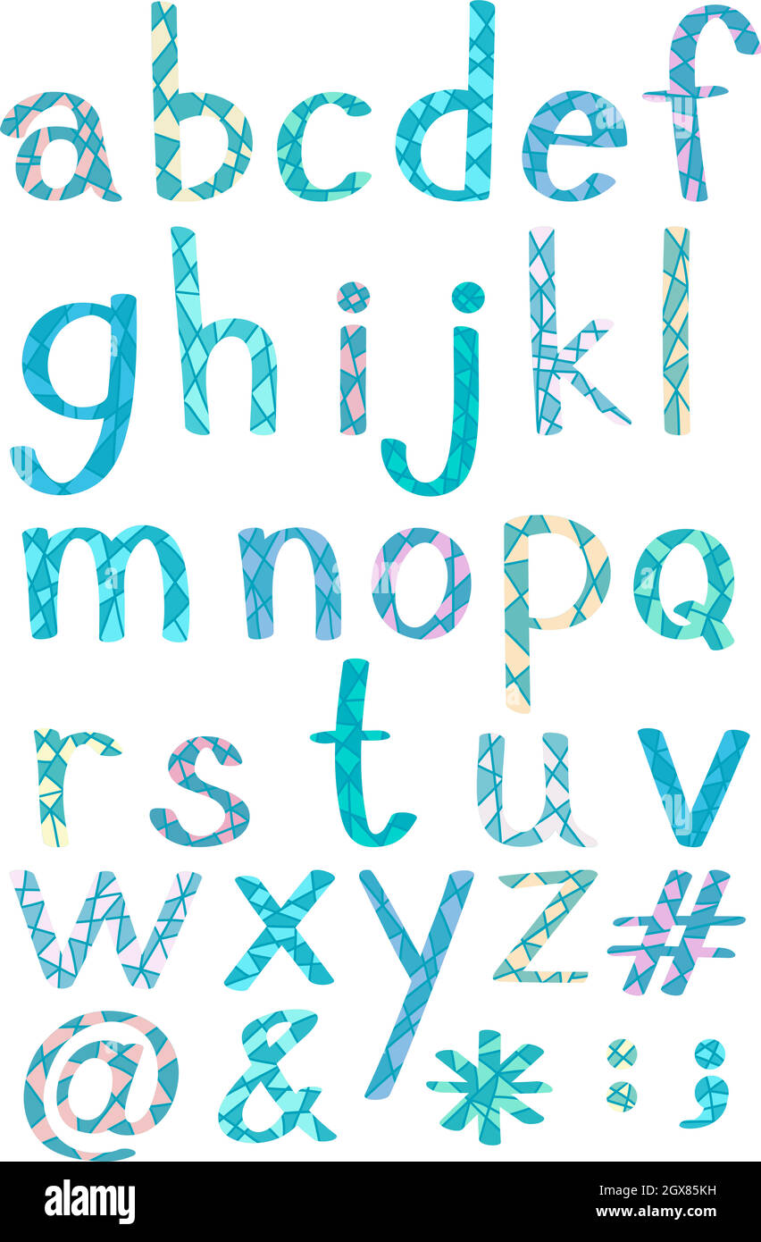 Alphabets wallpaper hi-res stock photography and images - Alamy