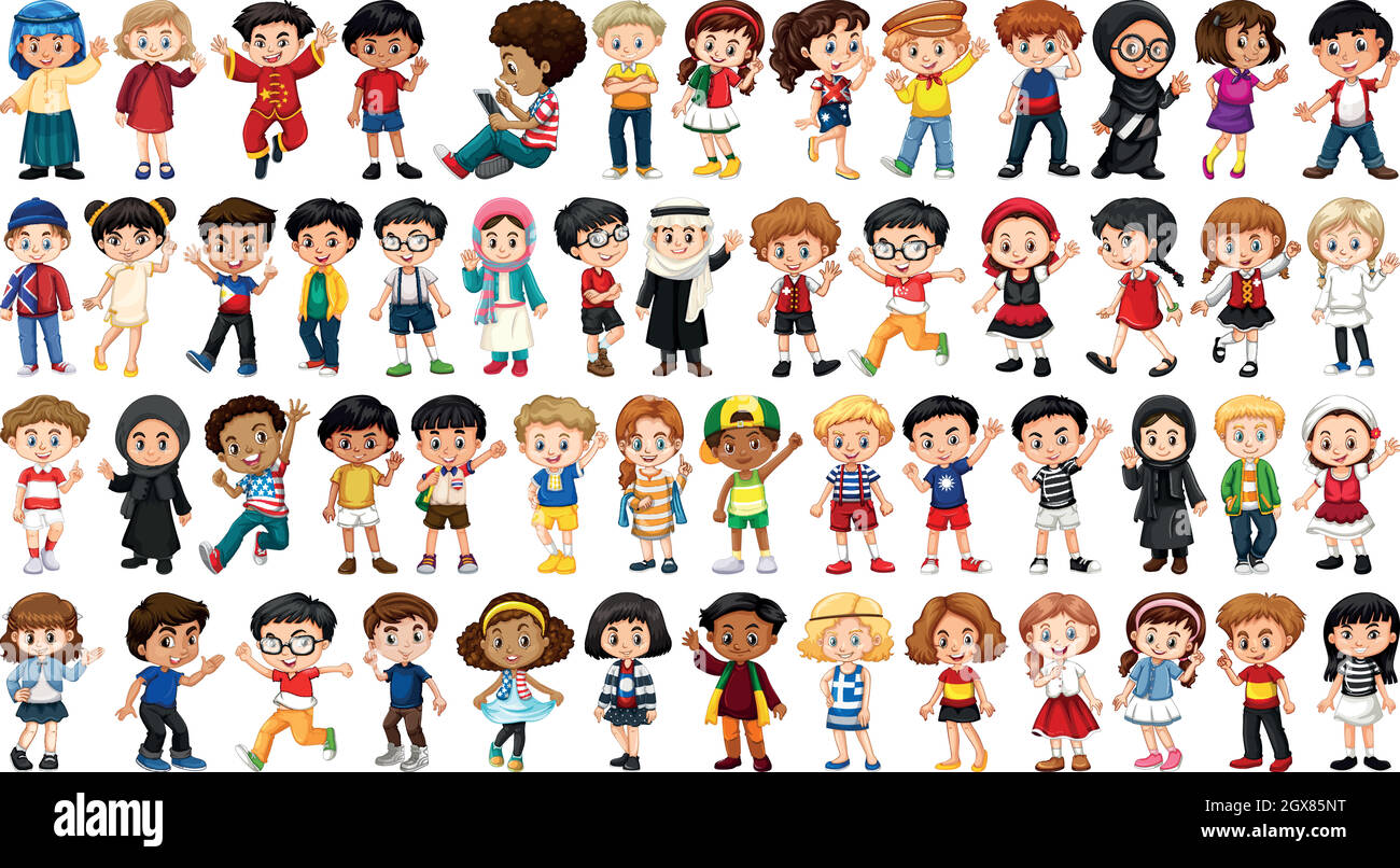 Multicultural man Stock Vector Images - Alamy