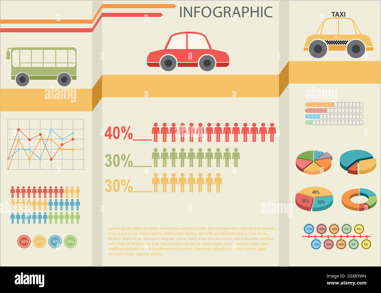 People infographics hi-res stock photography and images - Alamy